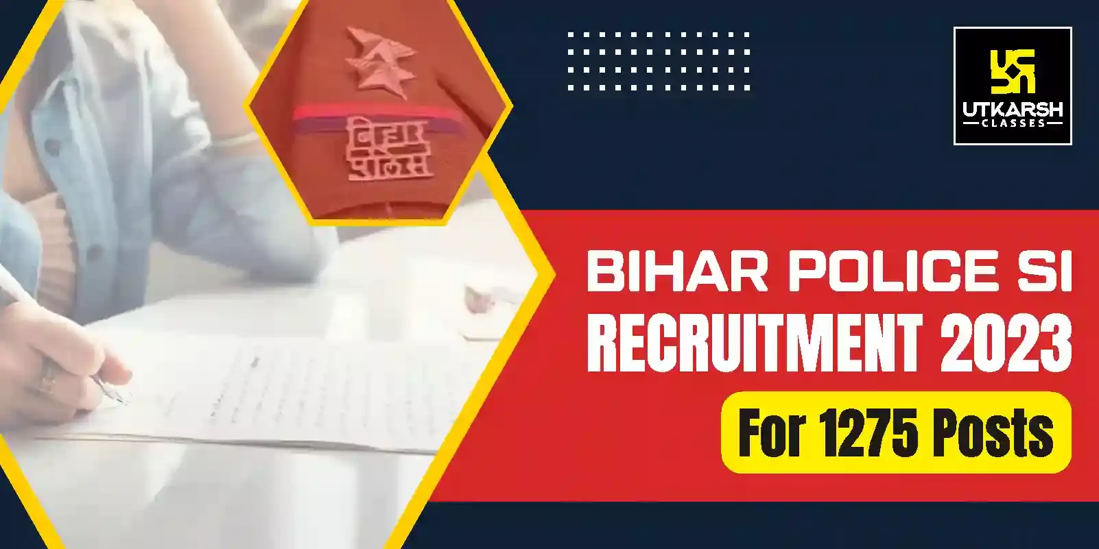 Bihar Police SI Notification 2023 (Out): Apply For 1275 Posts