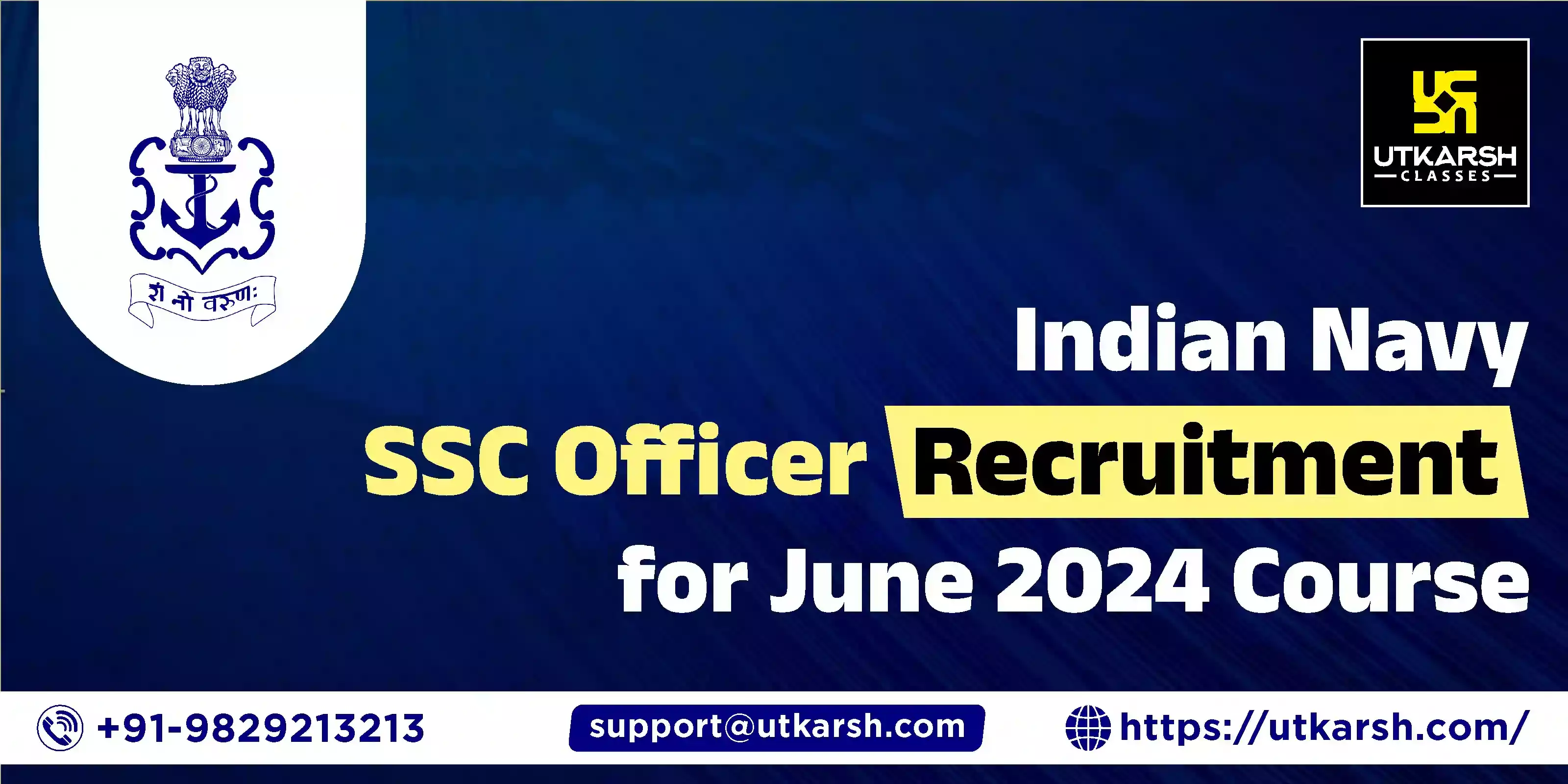 Indian Navy SSC Officer Notification OUT for Jun 2024 Course